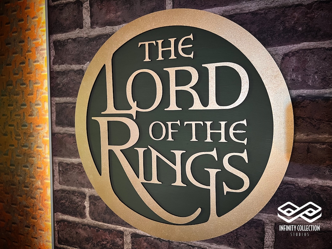 The Lord of the Rings Sign - Etsy