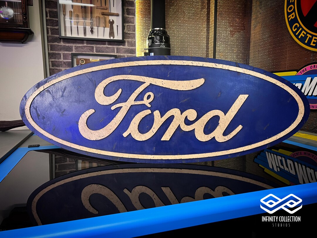 Ford Vintage Sign XL - Etsy
