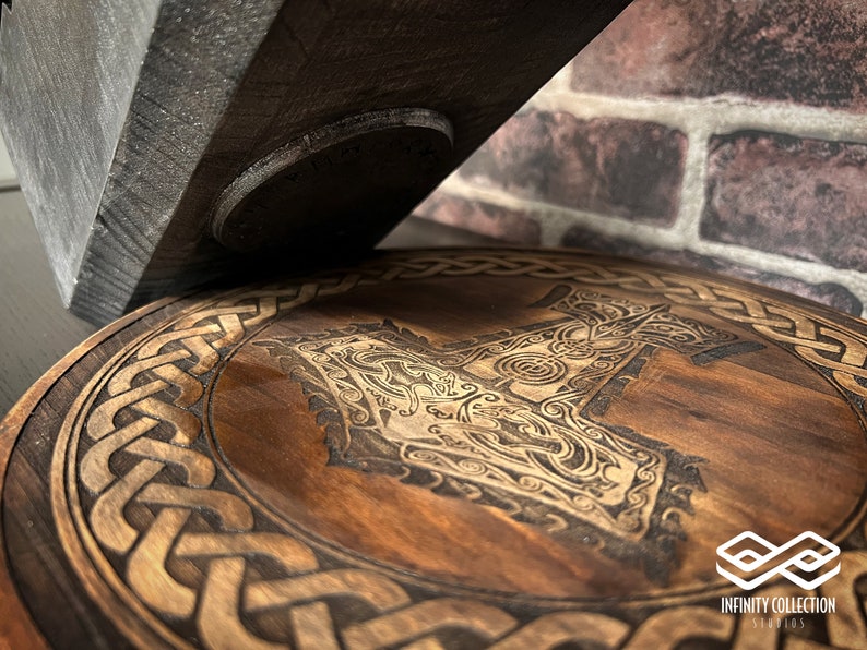 Deluxe Wood Mjolnir - Etsy