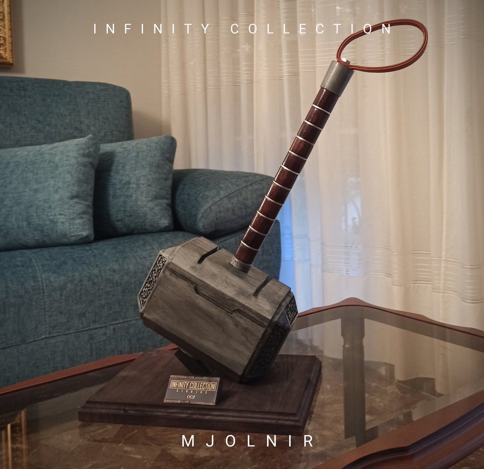 Deluxe Wood Mjolnir | Etsy