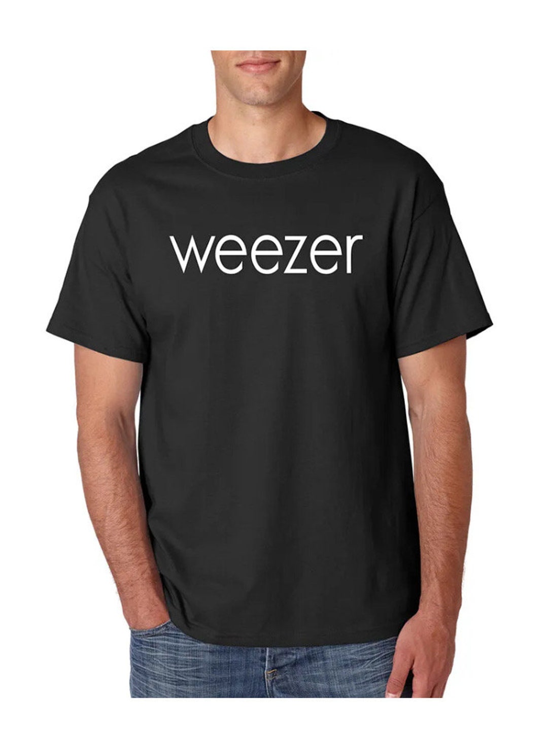 Weezer Logo T-shirt Alternative Rock Band T-shirt Rock Band Gift - Etsy