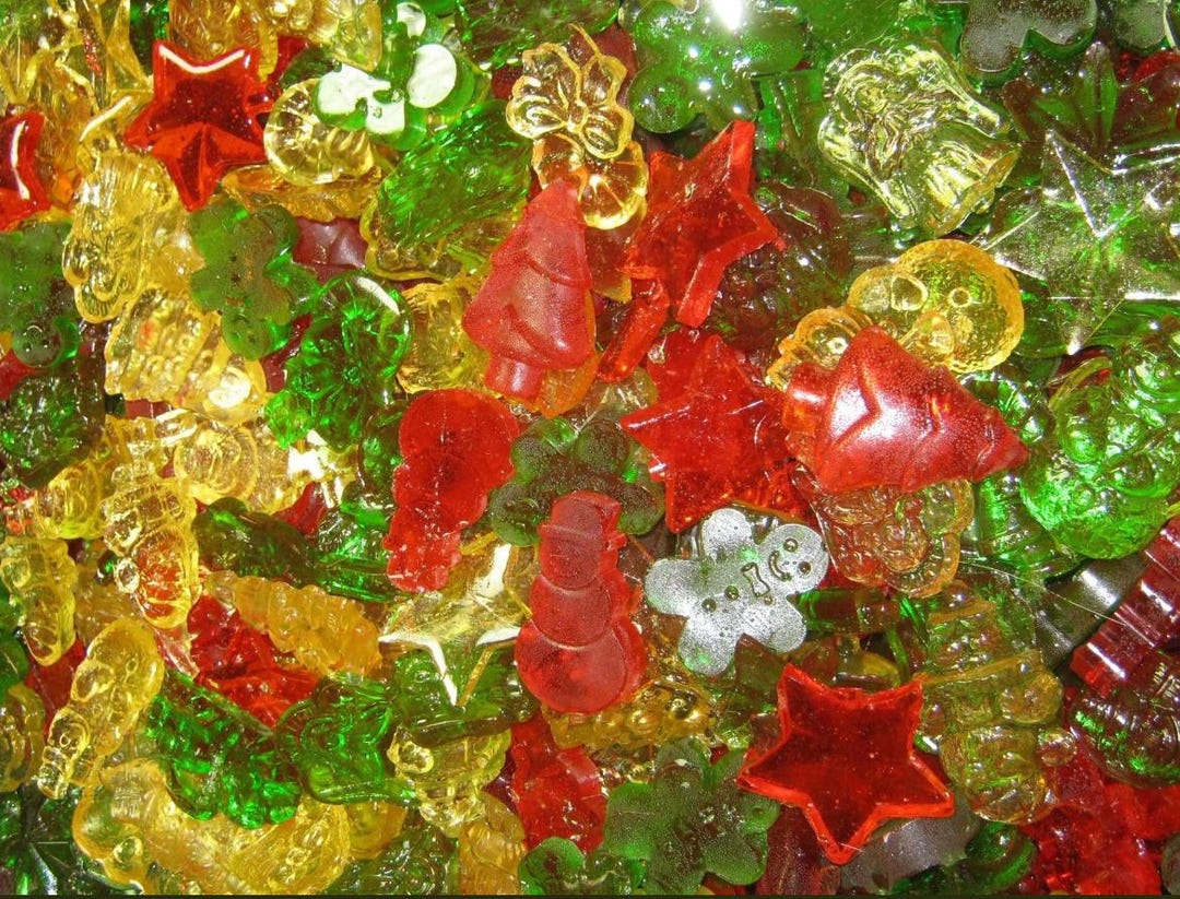 Gem Shaped Old Fashioned Clear Toy Candy - Etsy
