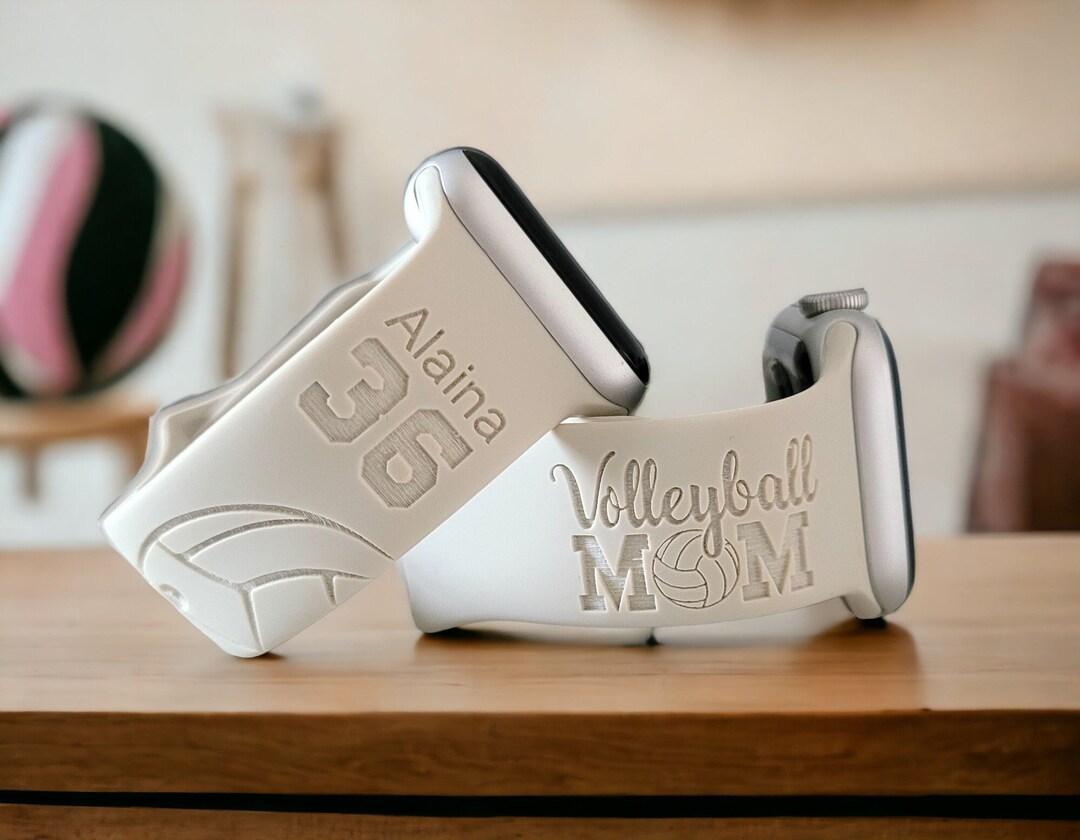 Personalized Watch Band for Apple, Fitbit, Samsung VOLLEYBALL MOM ...