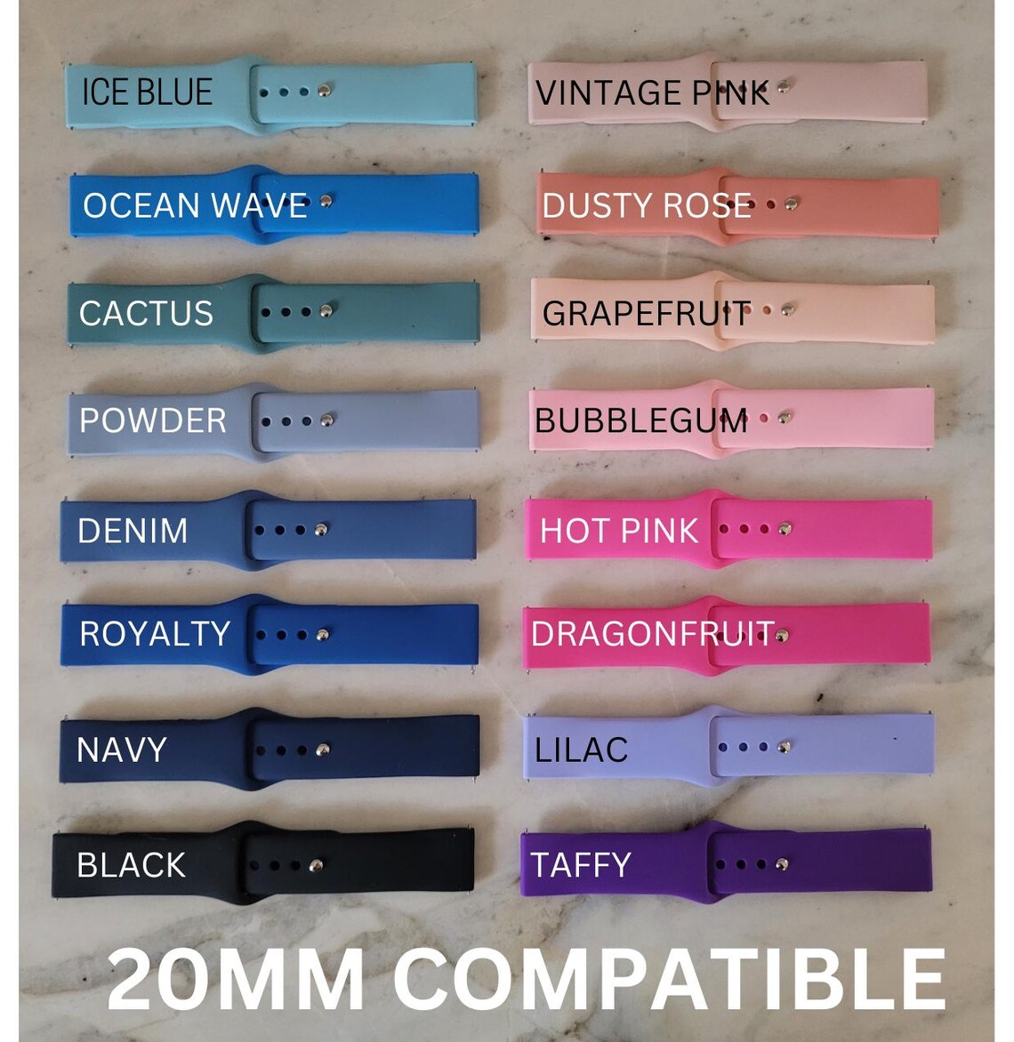 Personalized Apple Compatible Watch Band: Custom Engraved Silicone ...