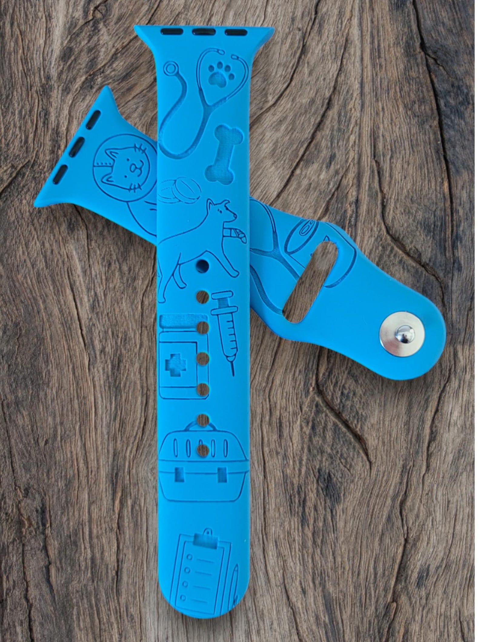 VETERINARIAN, VET TECH, Doctor, Silicone Watch Band, Laser Engrave ...