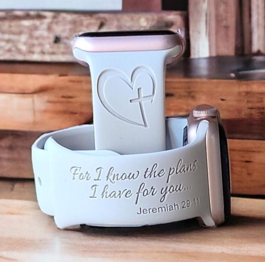 For I Know the Plans I Have for You...jeremiah 29:11, Silicone Laser ...