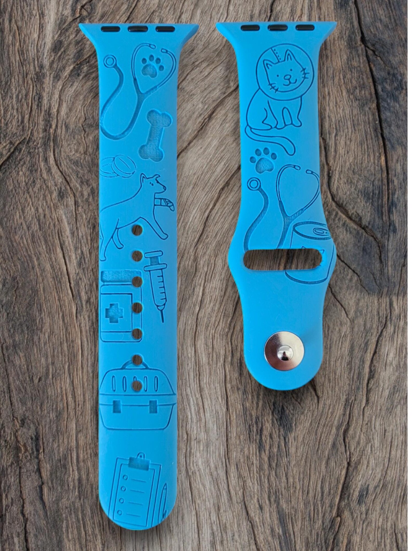 VETERINARIAN, VET TECH, Doctor, Silicone Watch Band, Laser Engrave ...