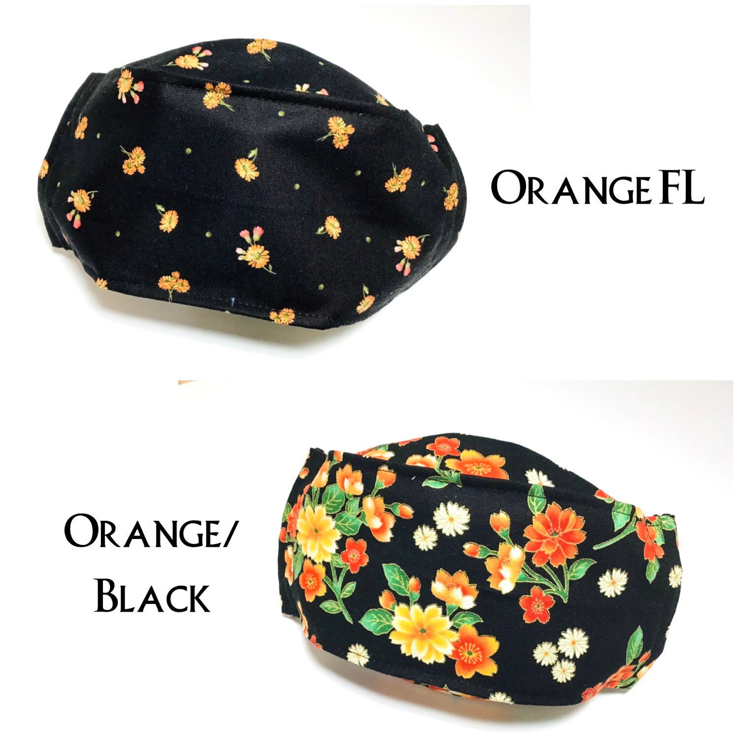 3D Womens fabric face mask sizes Large XL 2XL adjustable | Etsy