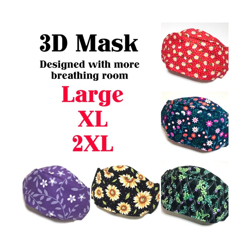 Fabric Face Mask - Etsy