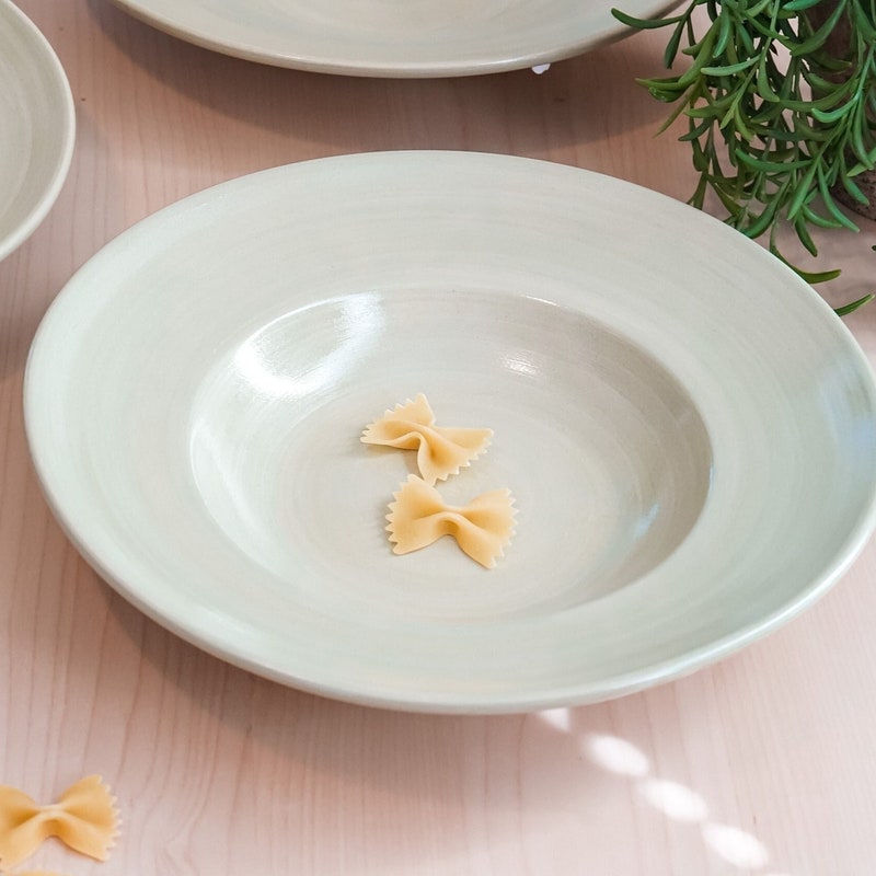 Ceramic Pasta Plates - Etsy