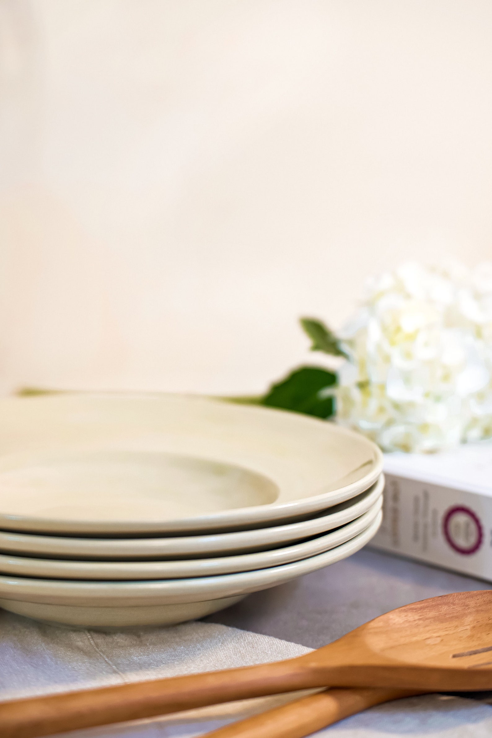 Handmade Pottery Pasta Plate, Sandstone Pasta Plate,wide Rim Pasta ...