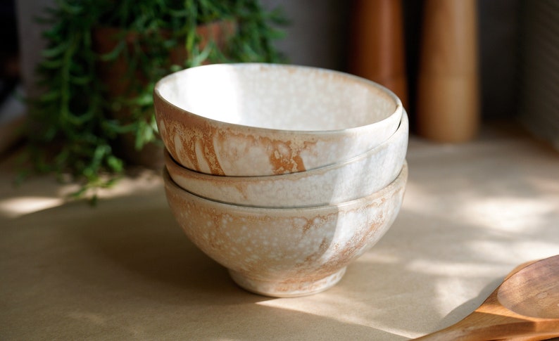 Handmade Stoneware Dinnerware Set Moonlight Collection White - Etsy