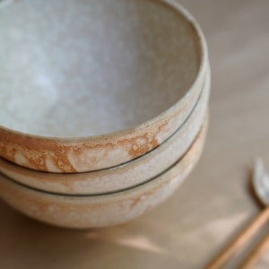 Handmade Stoneware Dinnerware Set, Moonlight Collection, White Ceramic ...
