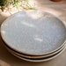 Handmade Stoneware Dinnerware Set, Moonlight Collection, White Ceramic ...