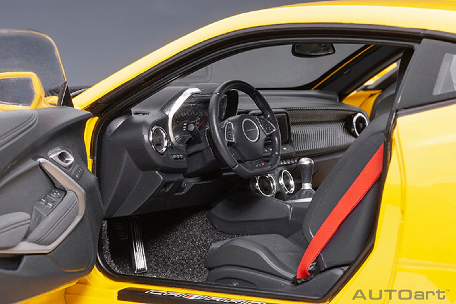 Autoart 1/18 Chevrolet Camaro ZL1 Bright Yellow Model Car - Etsy