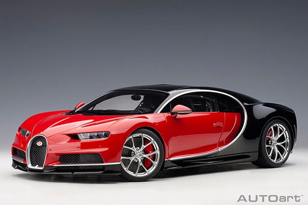 Bugatti Chiron Diecast Model Car 1/12, Autoart - Etsy