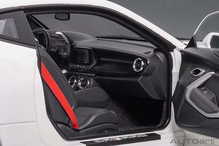 Autoart 1/18 Chevrolet Camaro ZL1 White Model Car - Etsy