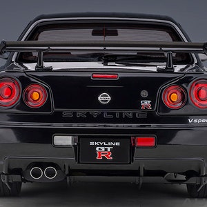 Nissan Skyline GT-R R34 V-spec II RHD right Hand Drive - Etsy