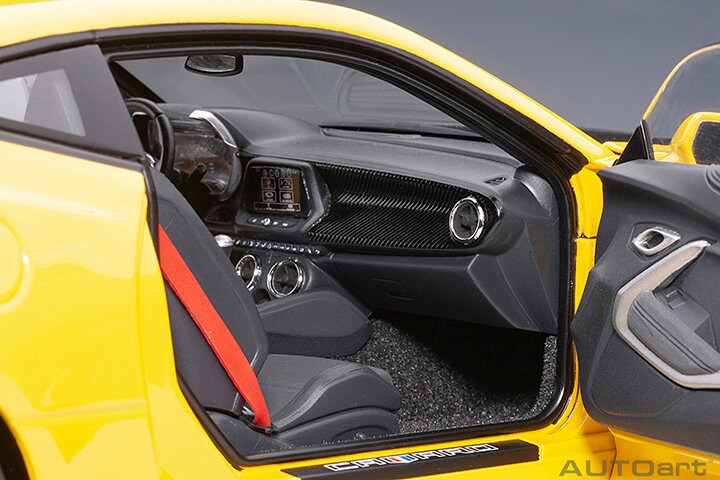 Autoart 1/18 Chevrolet Camaro ZL1 Bright Yellow Model Car - Etsy