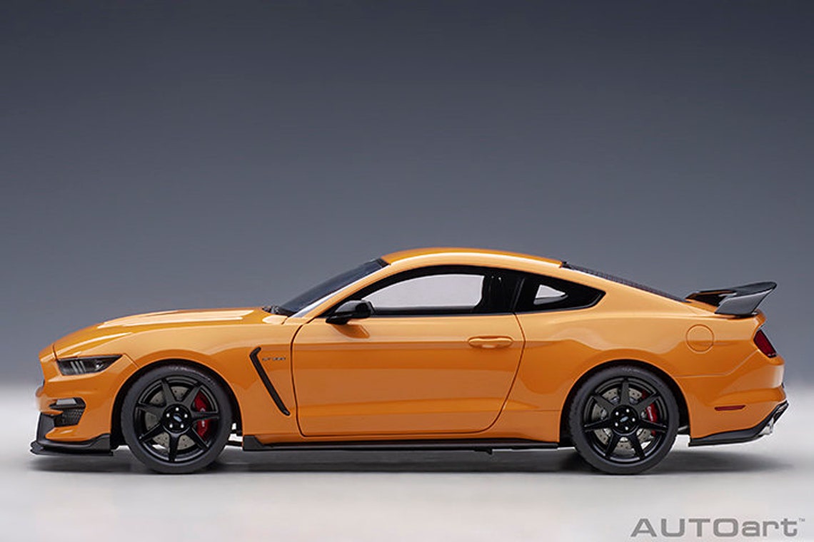 Ford Mustang Shelby GT-350R Orange Fury Metallic Diecast Model - Etsy