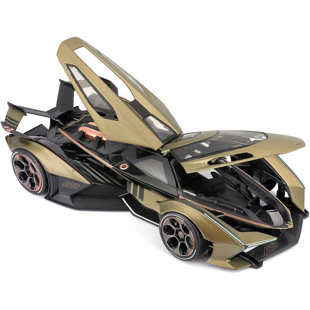 Lamborghini V12 Vision Gran Turismo Matt Green Metallic 1/18 - Etsy