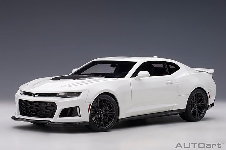 Autoart 1/18 Chevrolet Camaro ZL1 White Model Car - Etsy