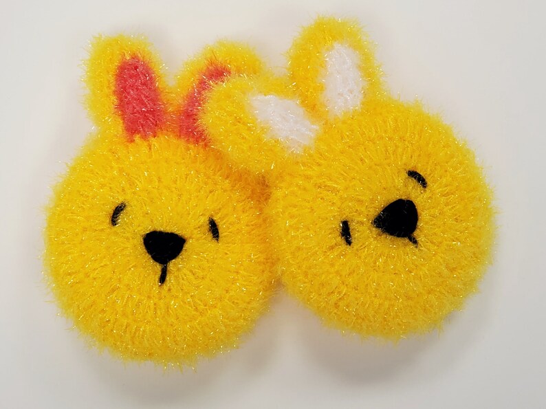 100% Handmade Dish Scrubber Crochet Animal Design Dishwash Scrubbies - Etsy