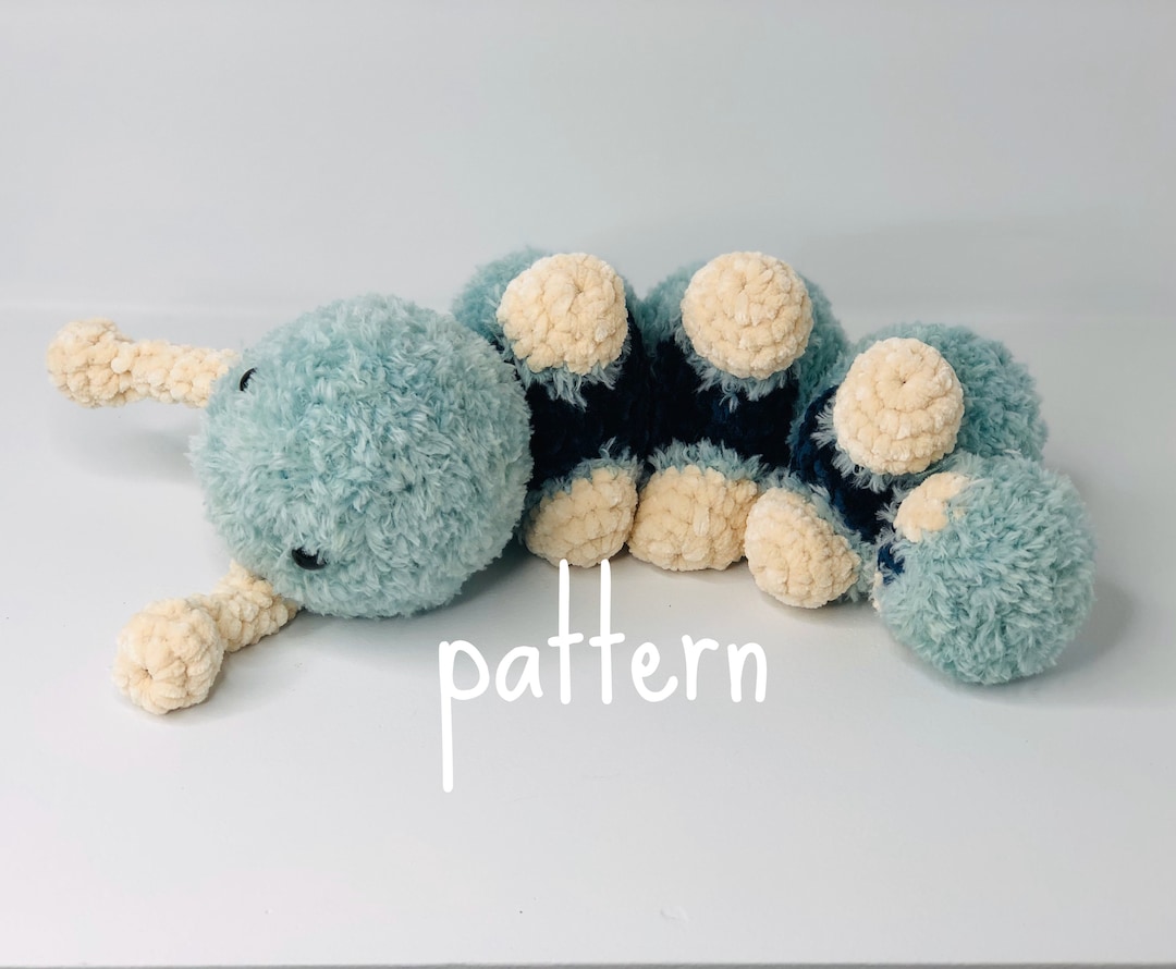 Caterpillar Crochet Pattern - Etsy