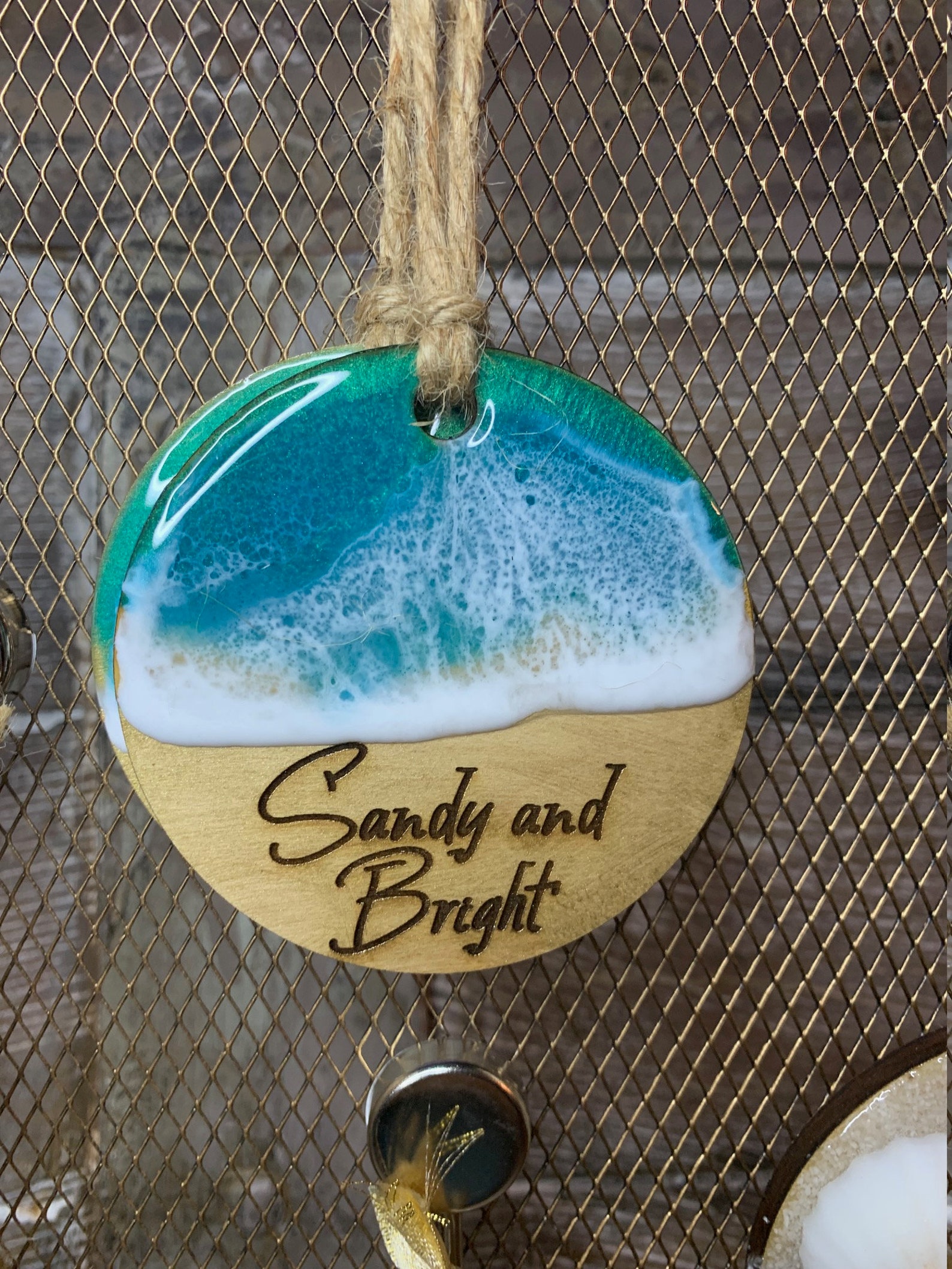 Resin Beach Ornaments - Etsy