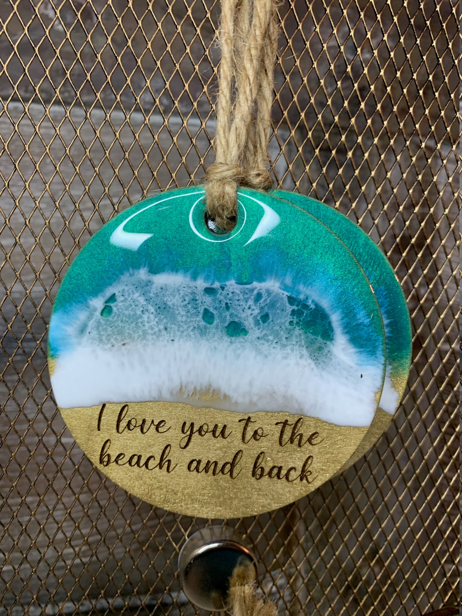 Resin Beach Ornaments - Etsy