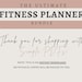 Ultimate Fitness Planner Bundle PDF | Digital or Printable Fitness ...