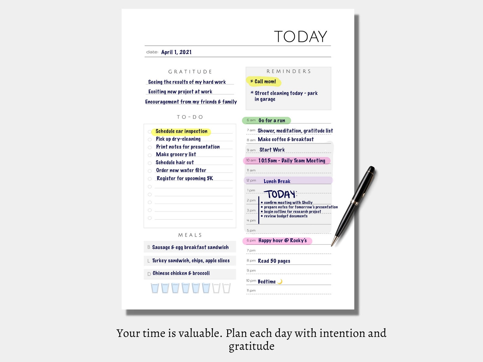 Ultimate Goal Planner Bundle | Simple, Minimal, Aesthetic | Goal ...