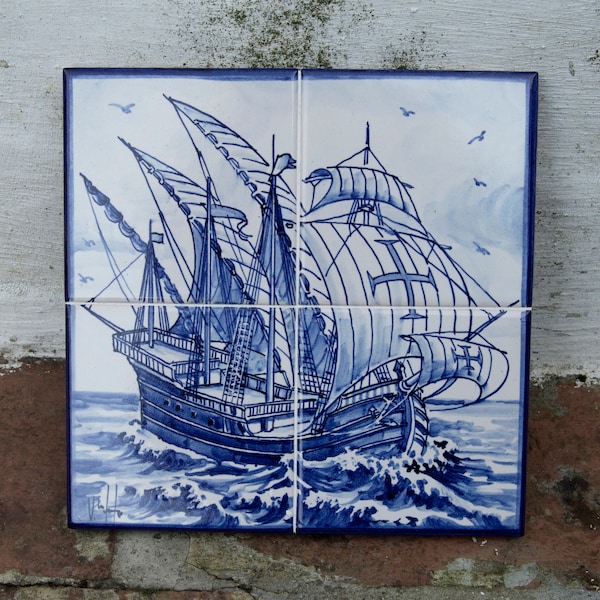 Hand Painted Tiles - Etsy Australia