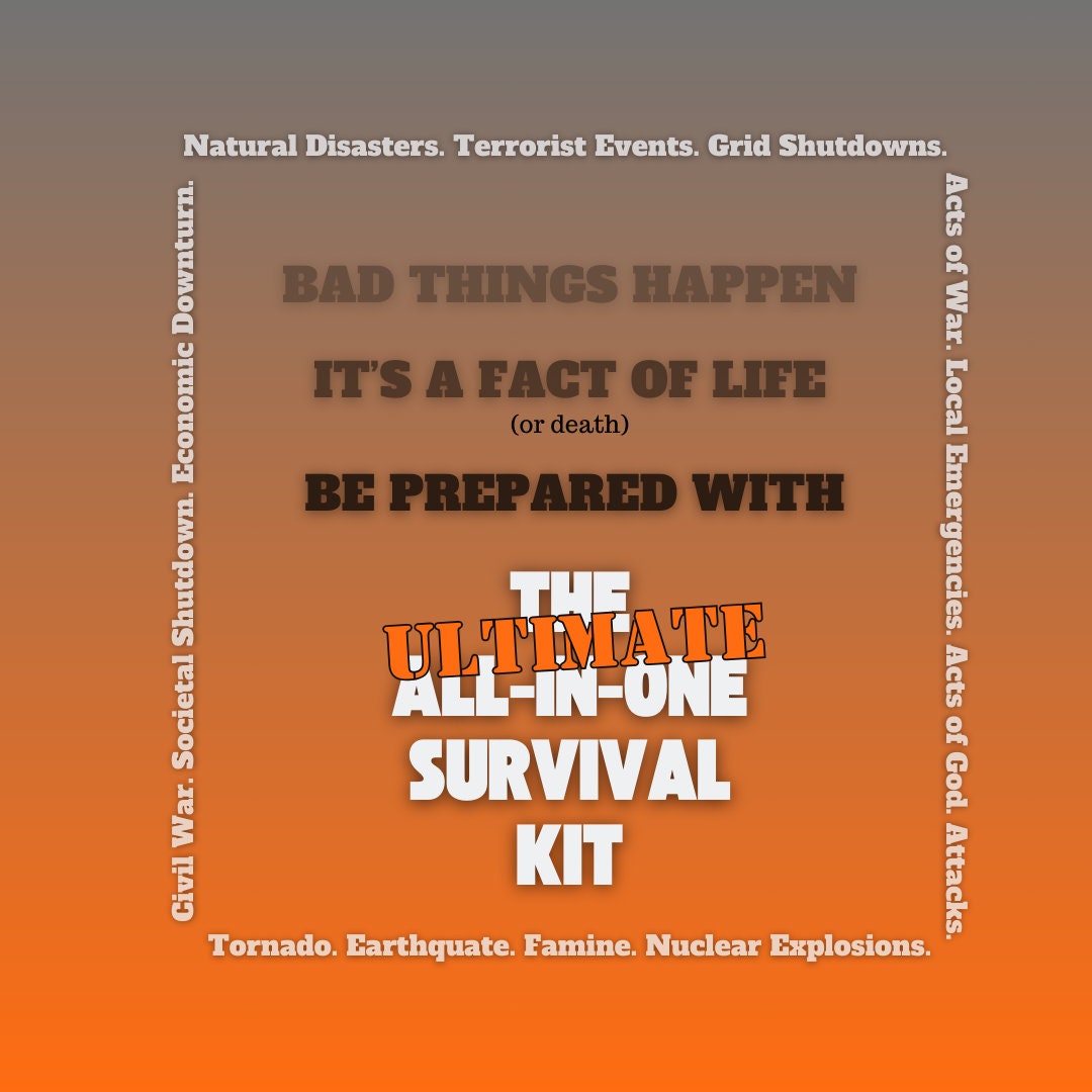 The ULTIMATE All-in-one Survival Kit (for Dooms Day Preppers ...