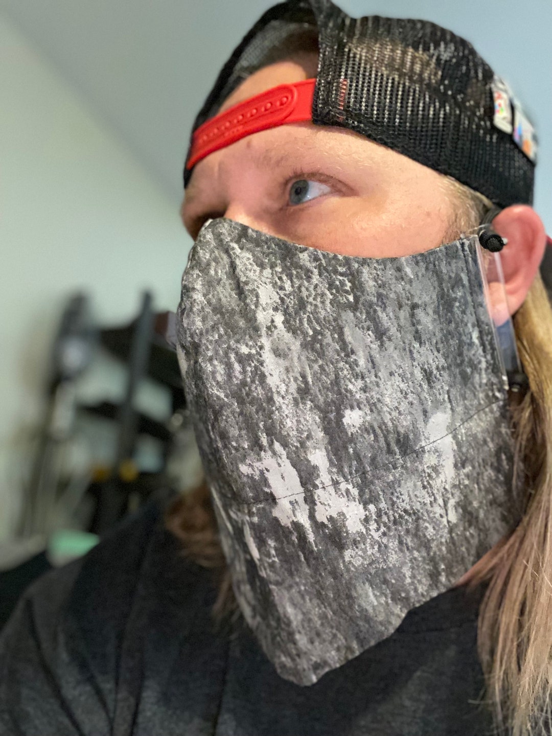 Mask for Beards Beard Mask Marble Pattern Urban Street - Etsy