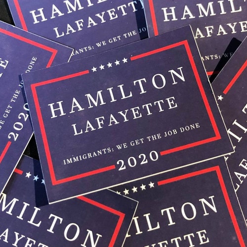 Hamilton Stickers / Talk Less Smile More / History Has Its | Etsy