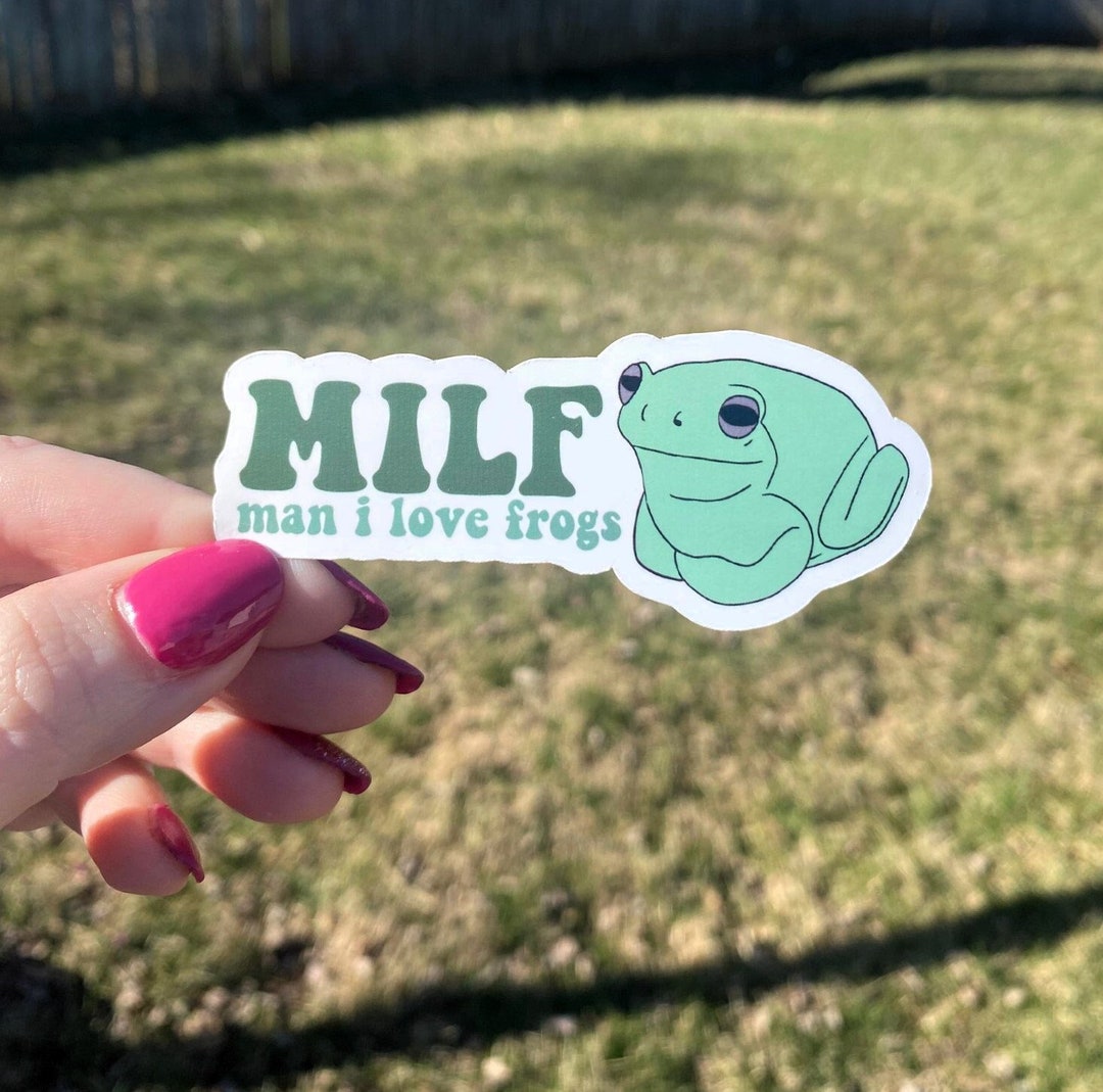 Frog Sticker | Man I Love Frogs | Meme Sticker | Funny Sticker ...