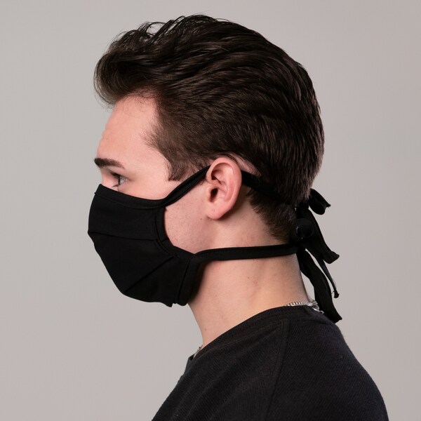 Tie Back Face Mask - Etsy