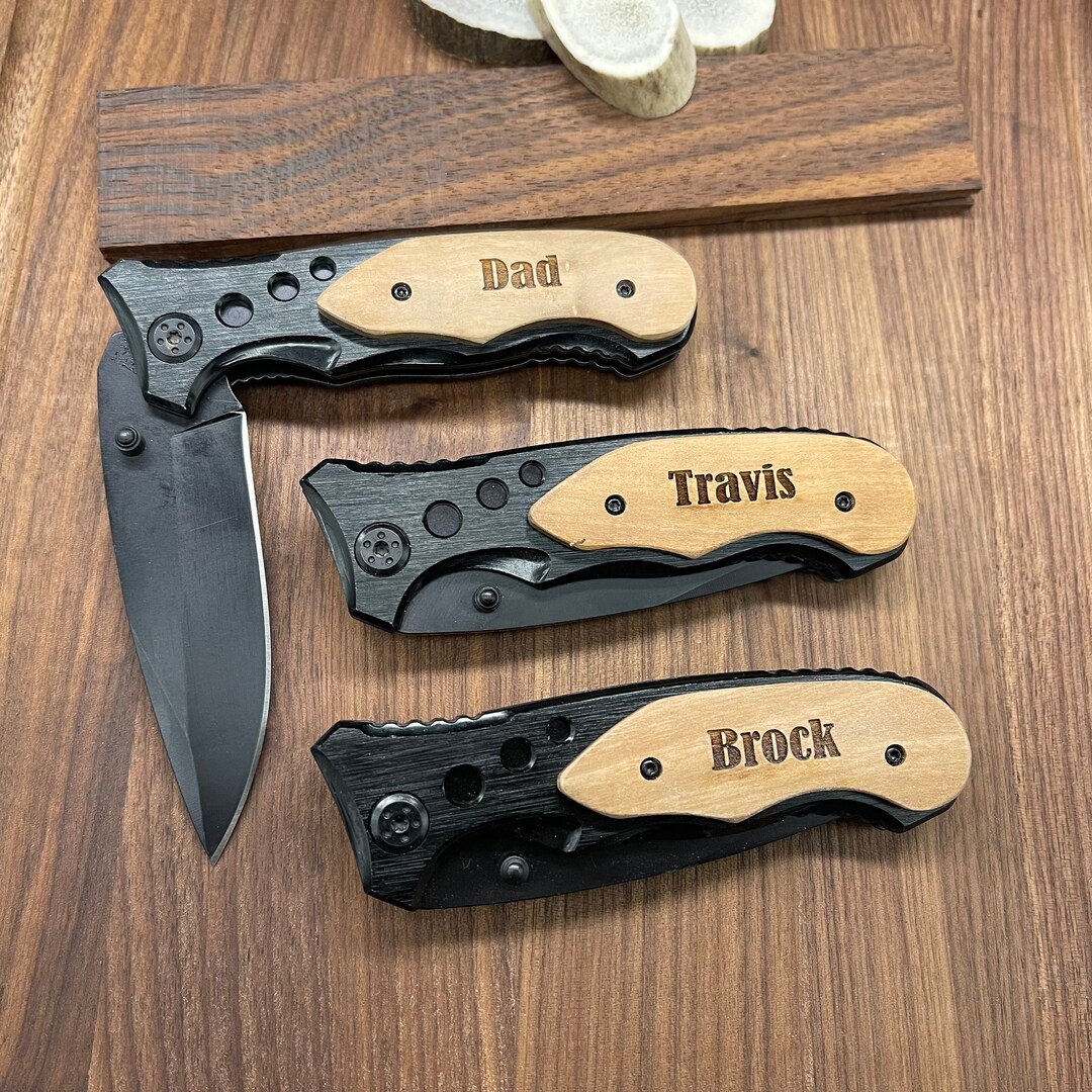 Engraved Gift for Men, Personalized Gift, Christmas Gift, Folding Knife ...
