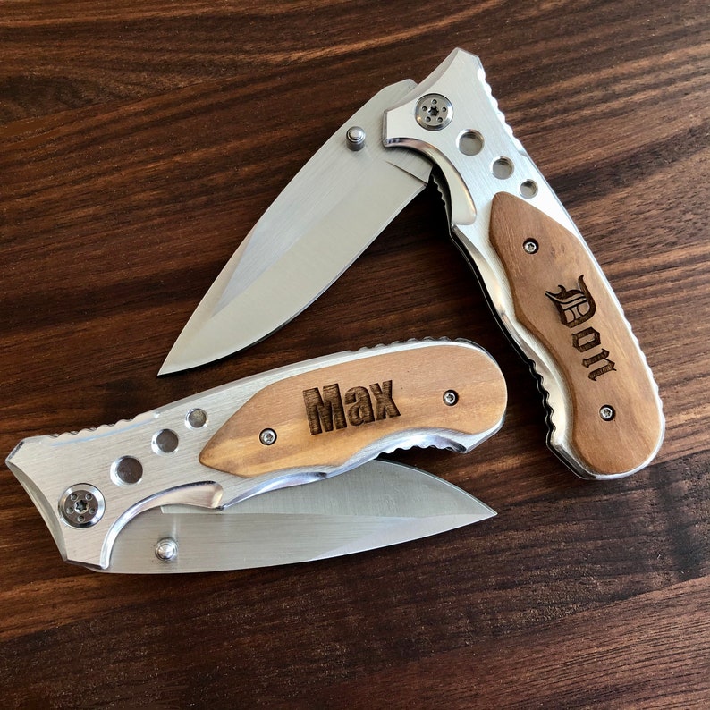 Christian Gift for Friend Engraved Folding Knife - Etsy