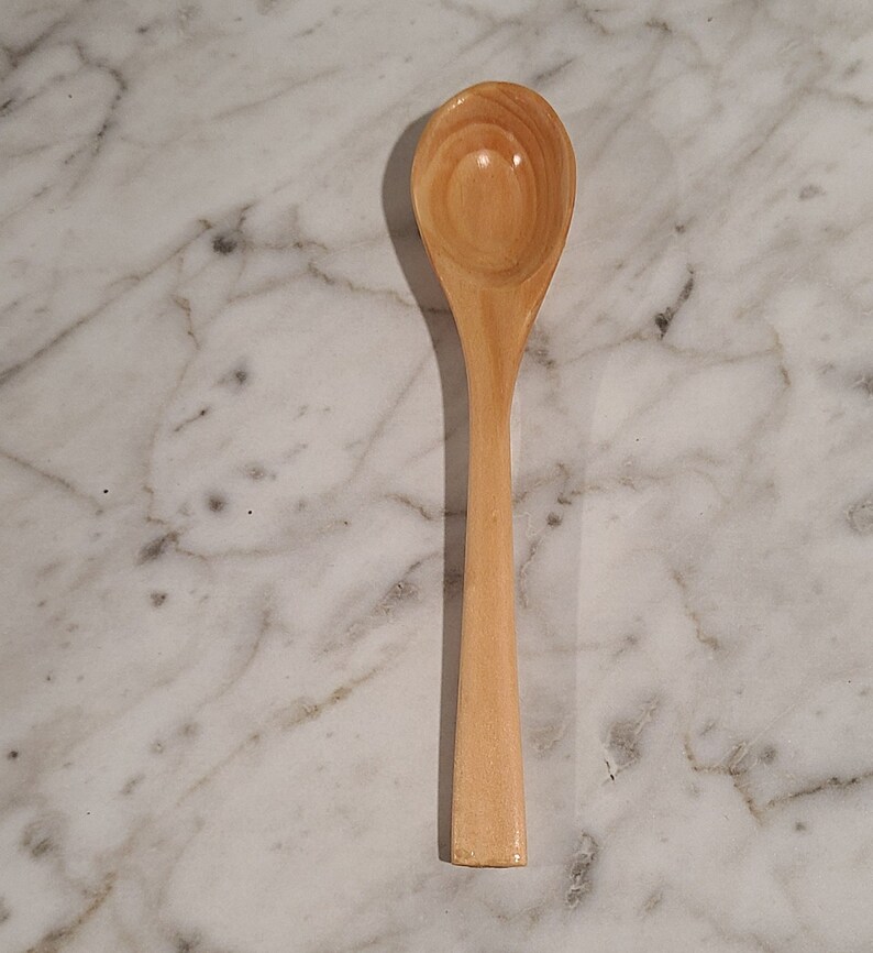 Hand-carved Wooden Spoons, Small (6-7inches) Pine, Cherry, Walnut BRAND ...