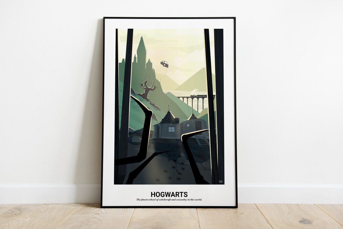 Wizard World - Minimalist Serie Poster - Etsy