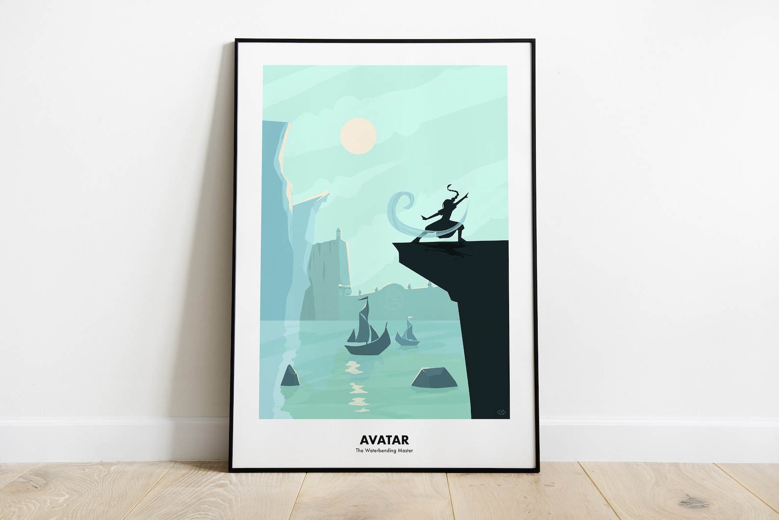 Animation Inspired Minimalist Poster - Etsy