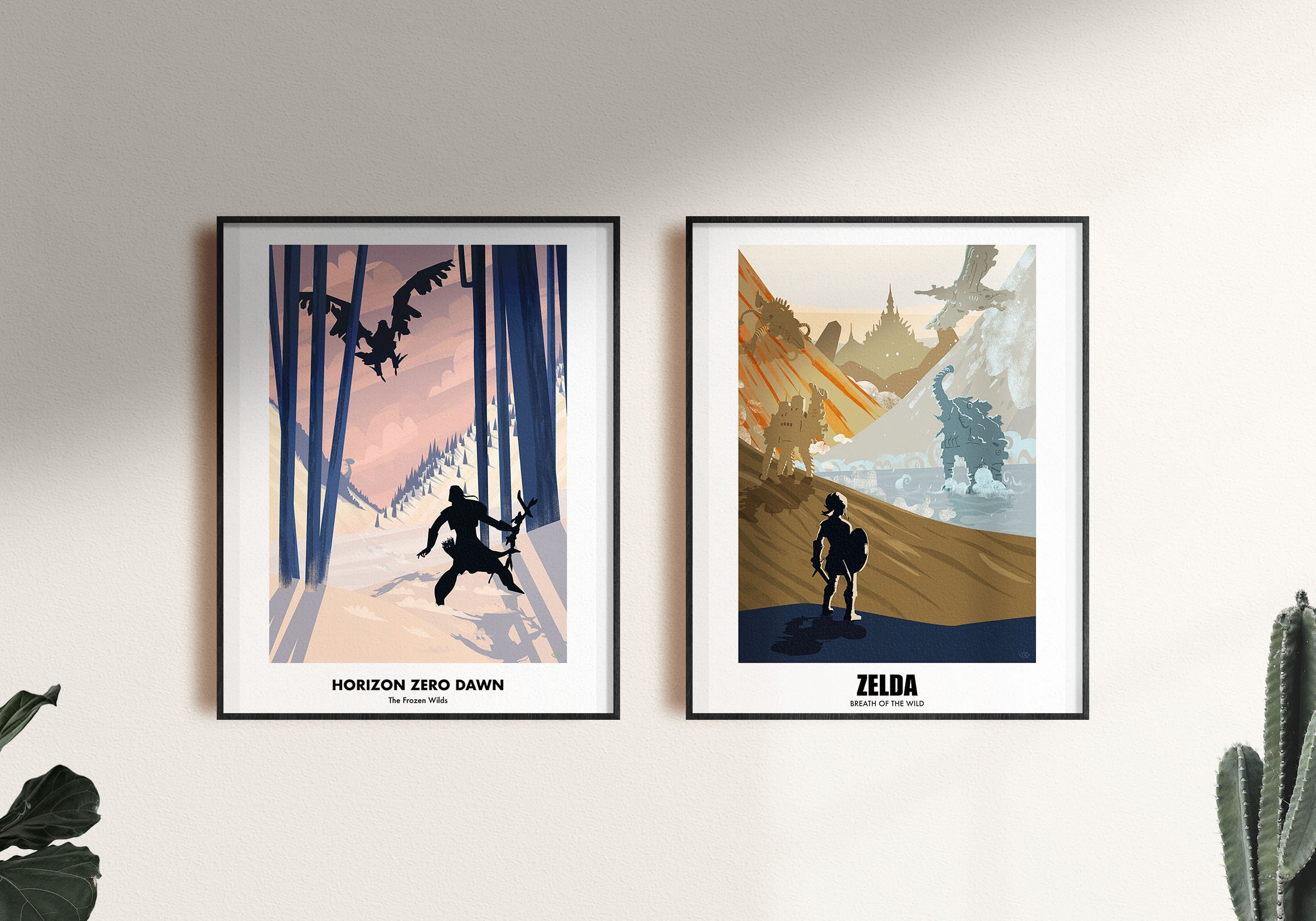 Inspired by BOTW Zelda Minimalist Poster - Etsy