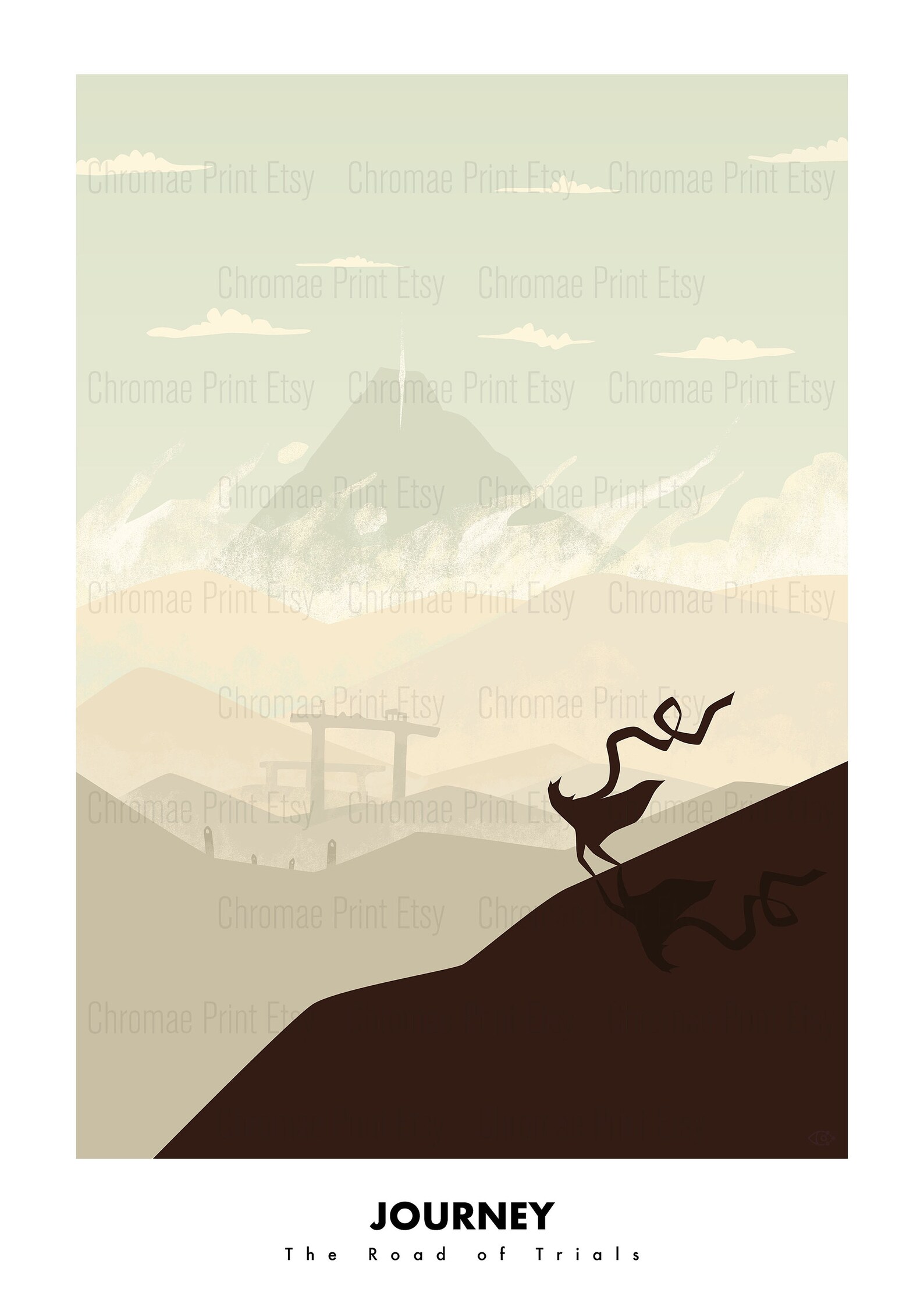 Journey Minimalist Poster - Etsy