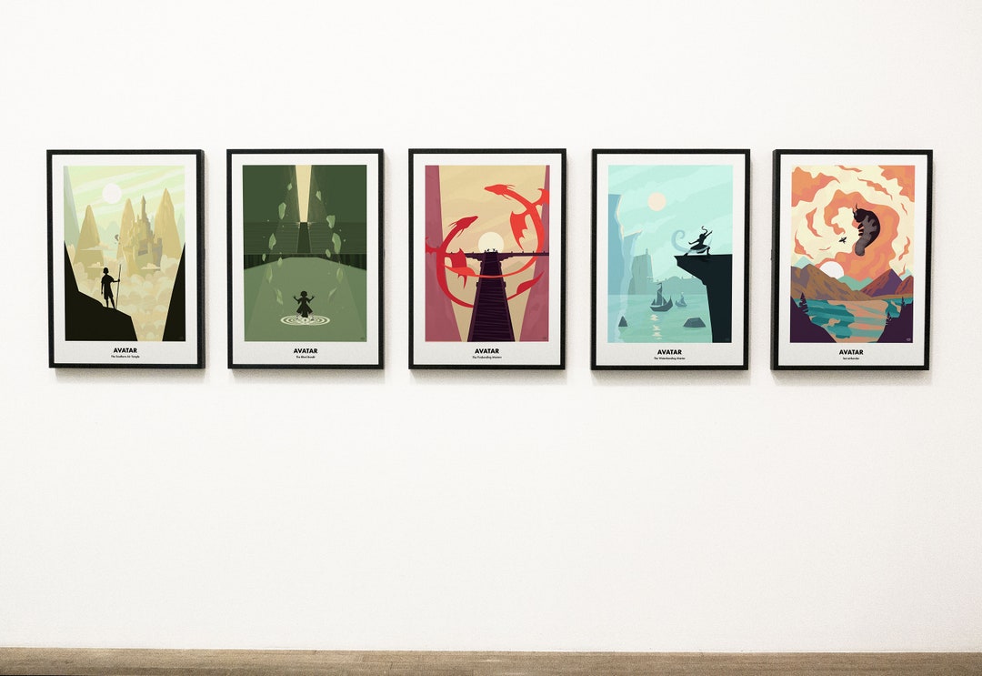 Animation Inspired - Minimalist Poster - Etsy