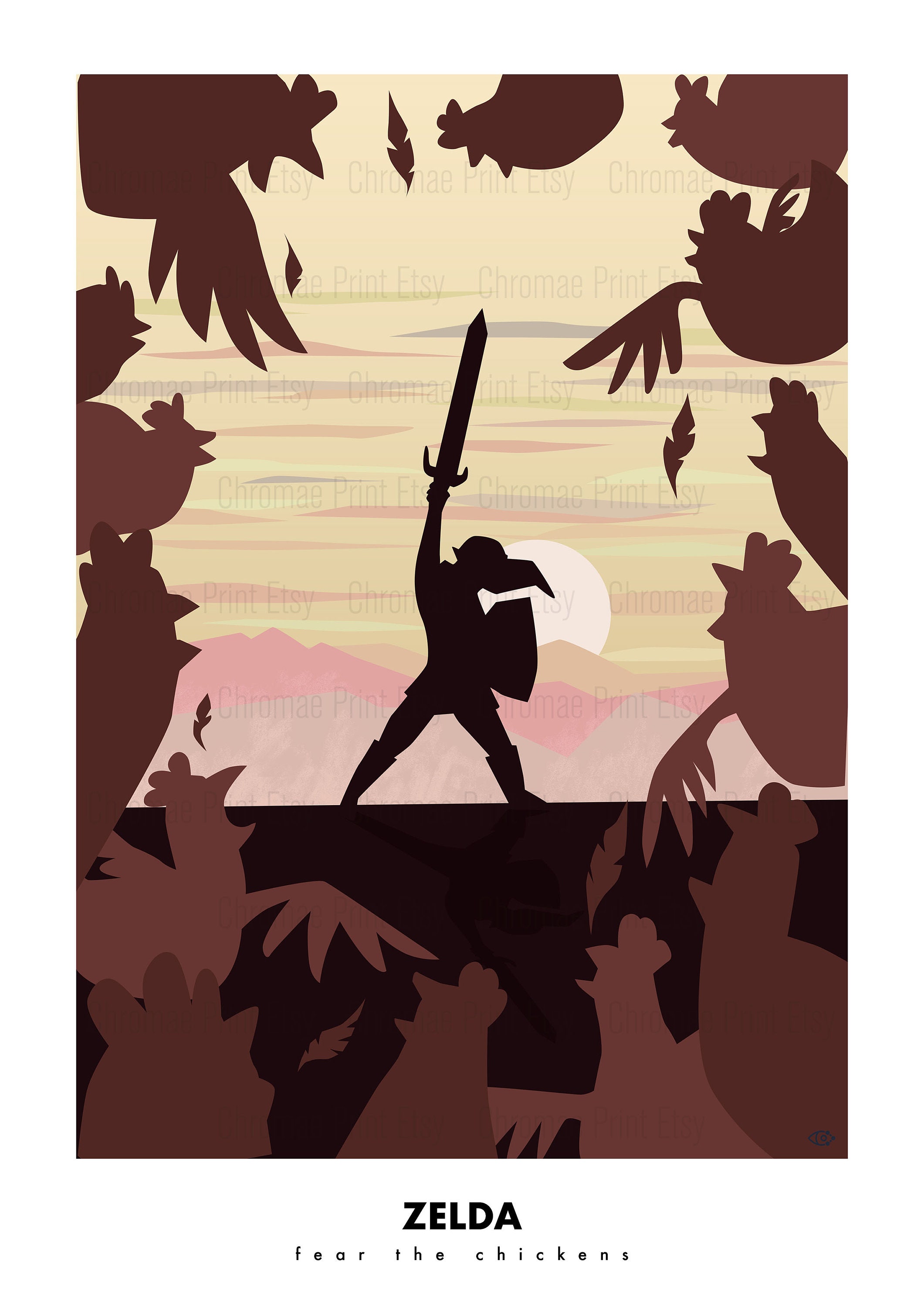 Video Game Minimalist Poster - Etsy