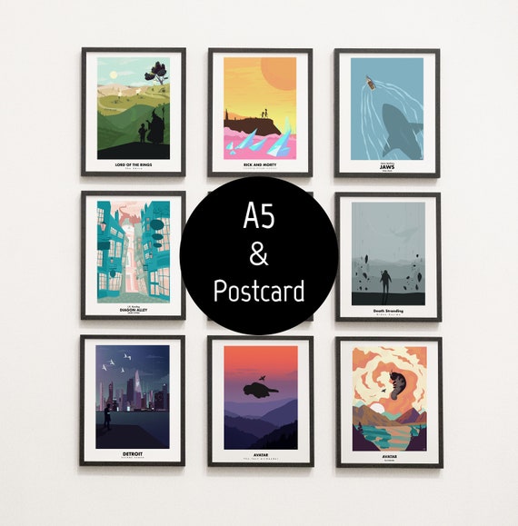 All Poster Tiny Format Big Collection - Etsy
