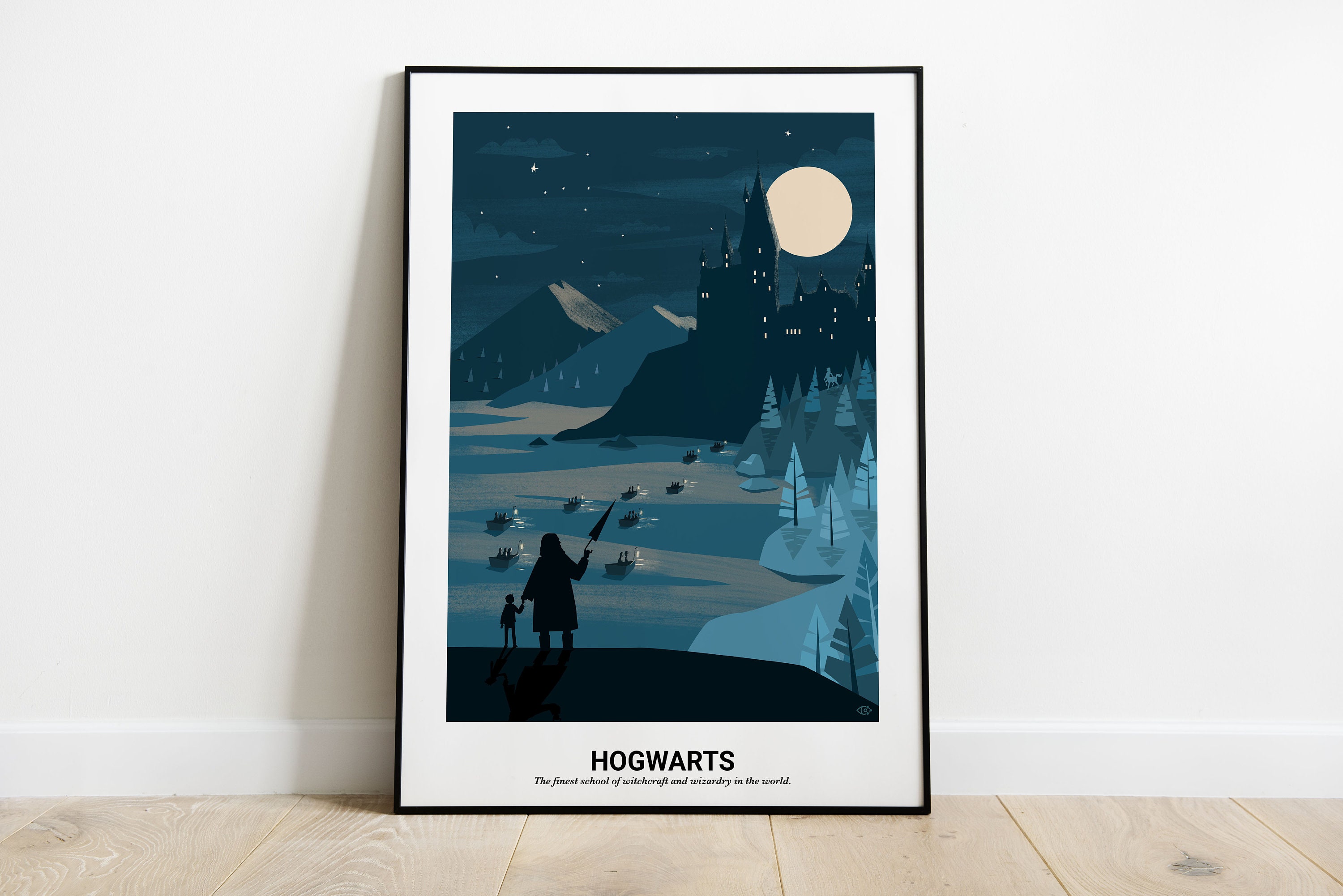 Wizard World Minimalist Serie Poster - Etsy