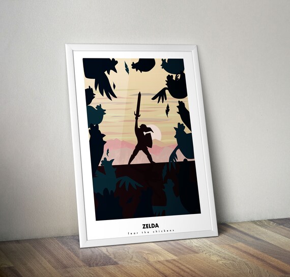 Video Game Minimalist Poster - Etsy